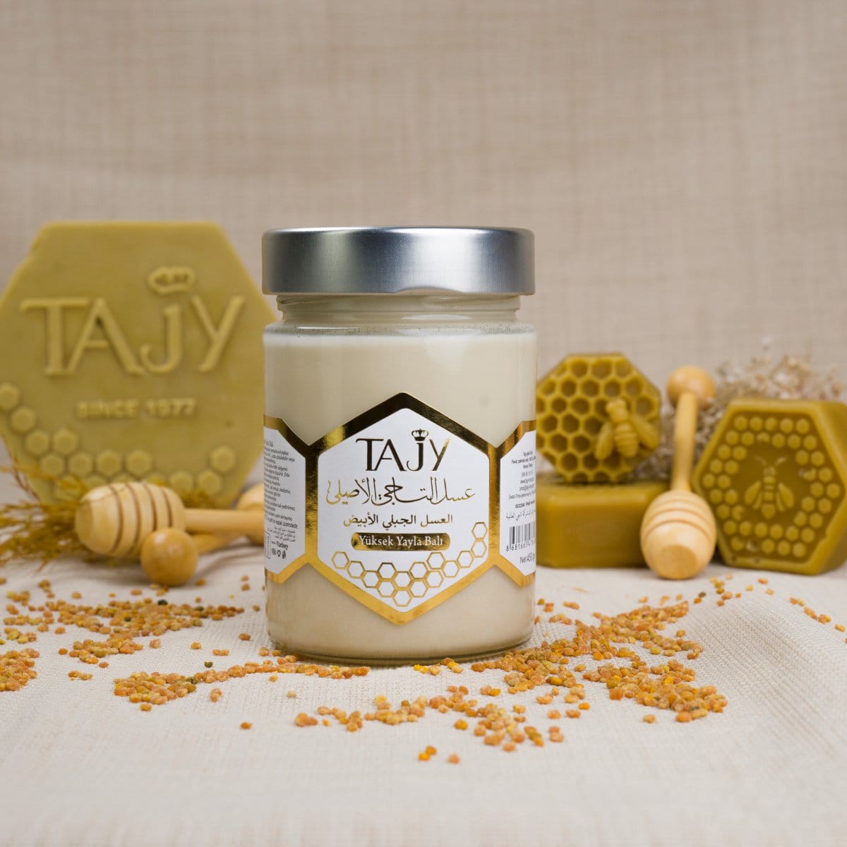 Tajy Beyaz Balı-450 gr - Tajy